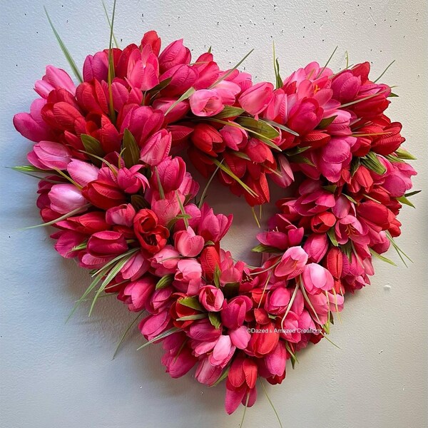 Heart Shaped Wreath - Etsy