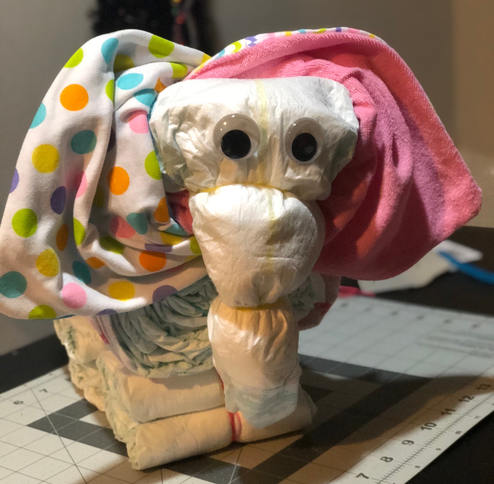 Elephant Diaper Cake Diapers Pampers Pamper Cake Baby | Etsy