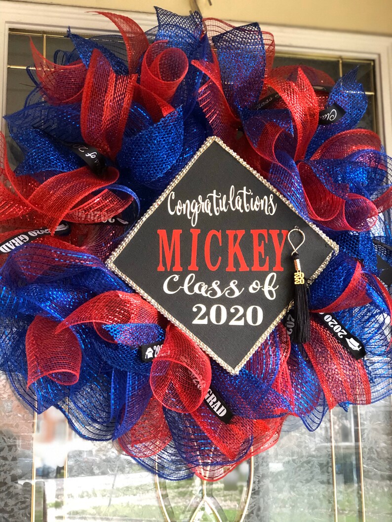 Graduation Wreath Custom Wreath Made to Order Wreath - Etsy UK