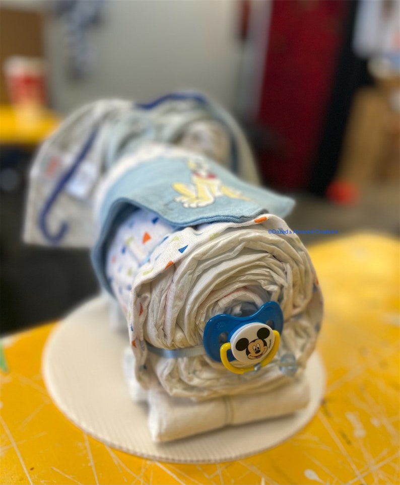 Elephant Diaper Cake Diapers Pampers Pamper Cake Baby - Etsy