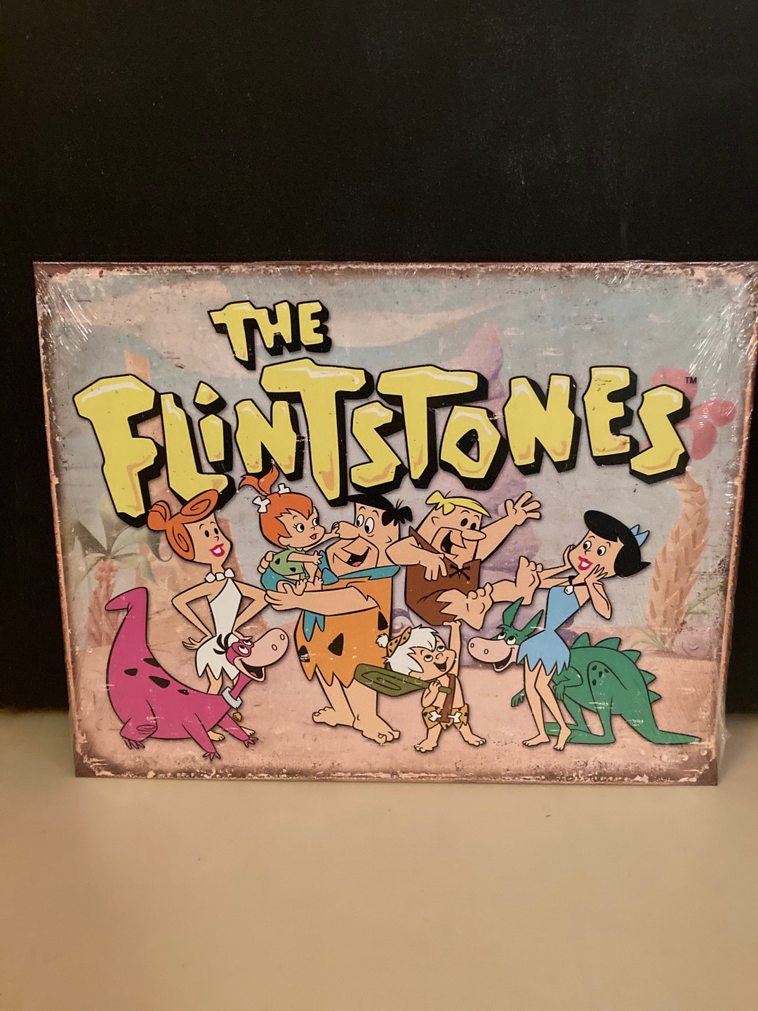 The Flintstones Vintage Reproduction Metal Sign - Etsy