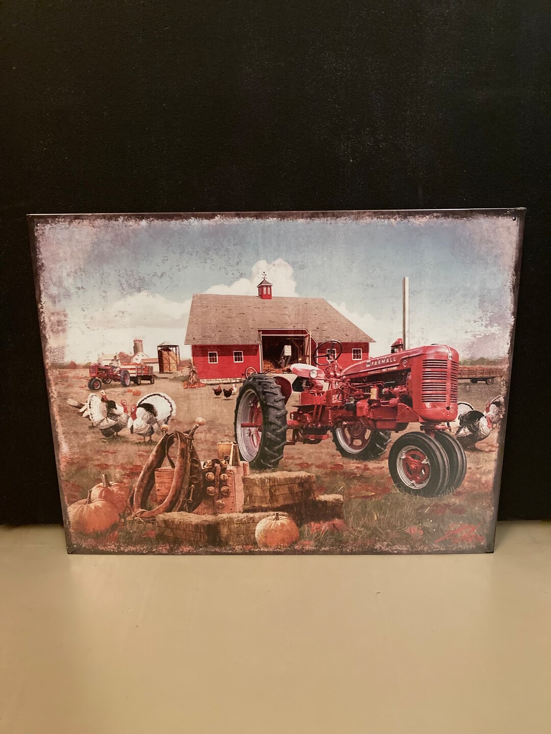 Farmall Vintage Reproduction Metal Sign - Etsy