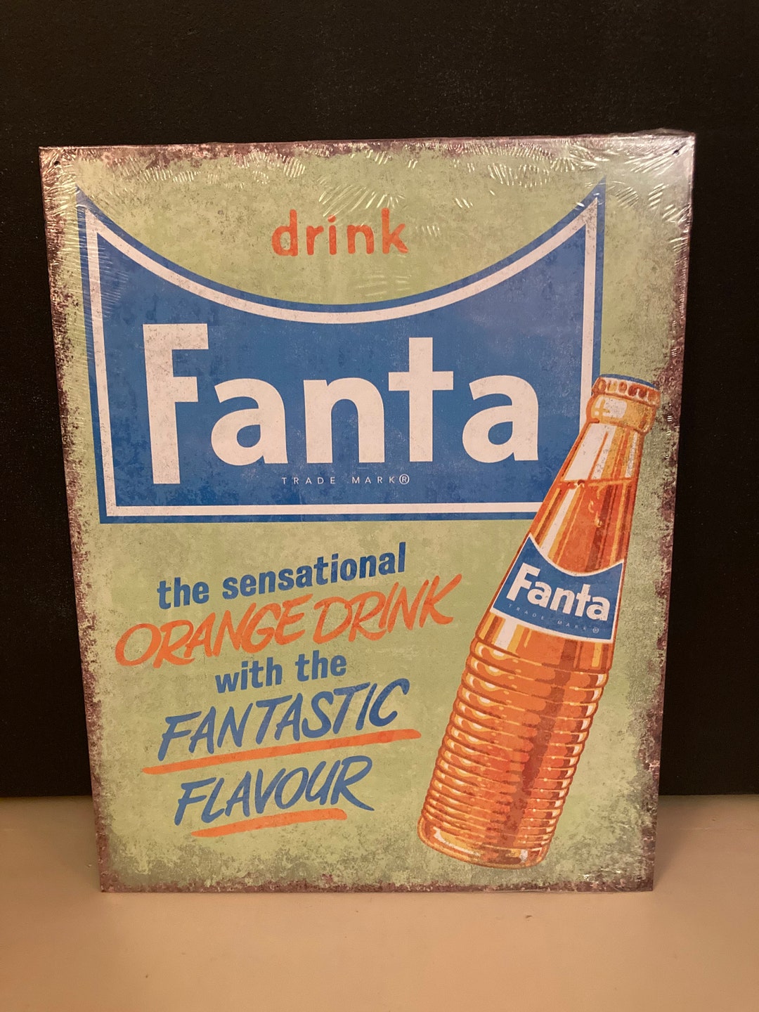 Fanta Vintage Reproduction Metal Sign - Etsy