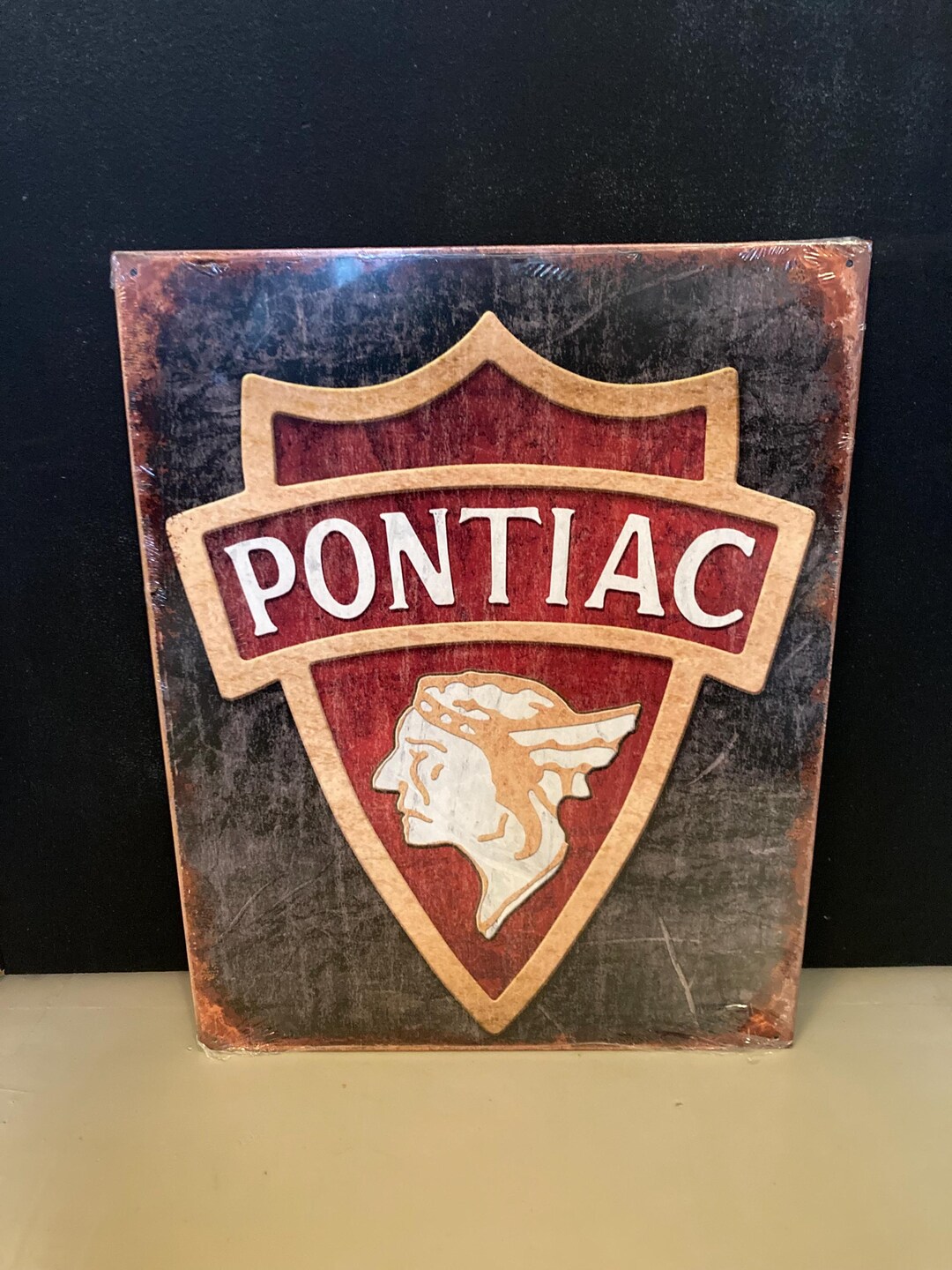 Pontiac Vintage Reproduction Metal Sign - Etsy
