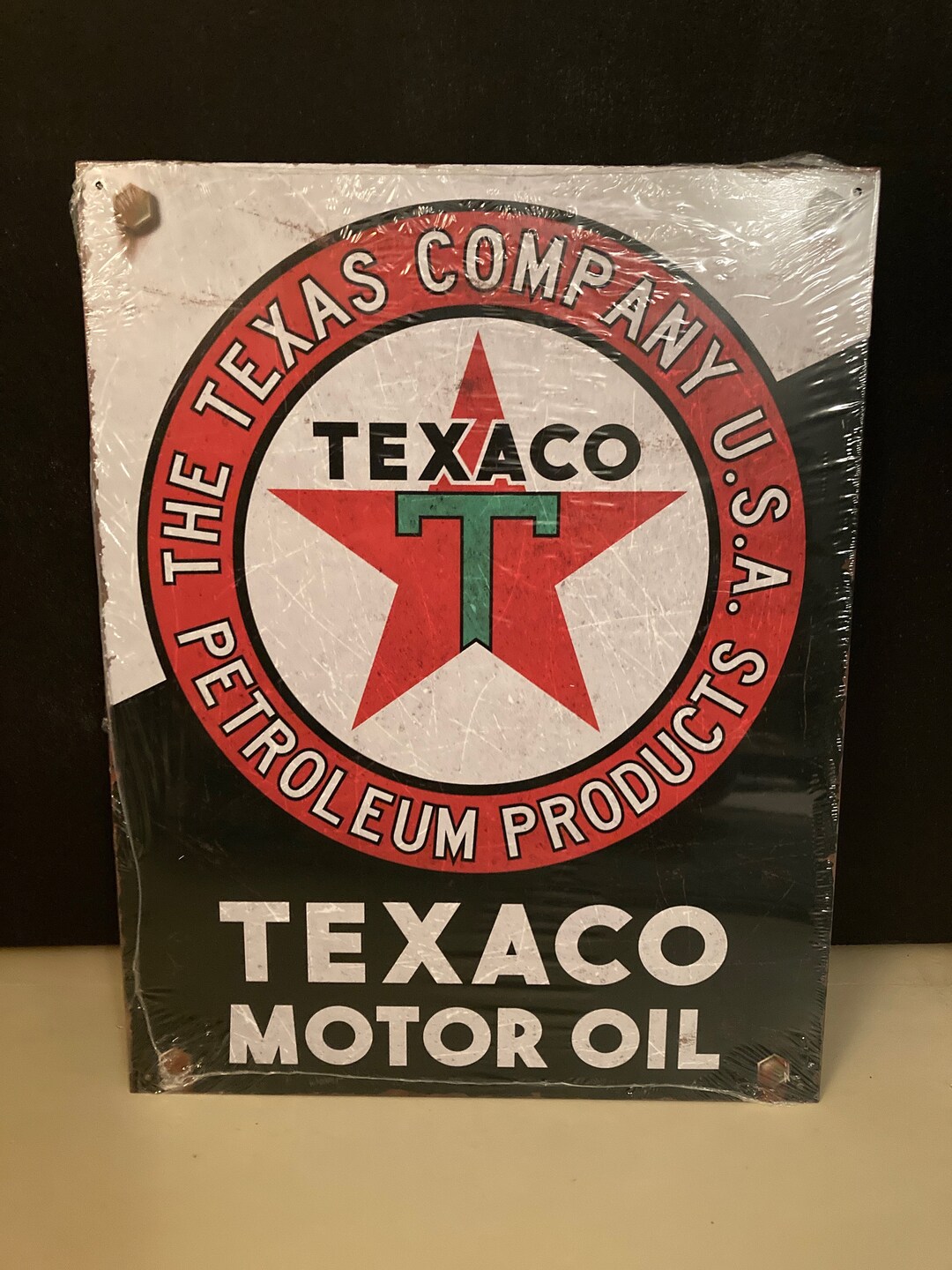 Texaco Vintage Reproduction Metal Sign - Etsy