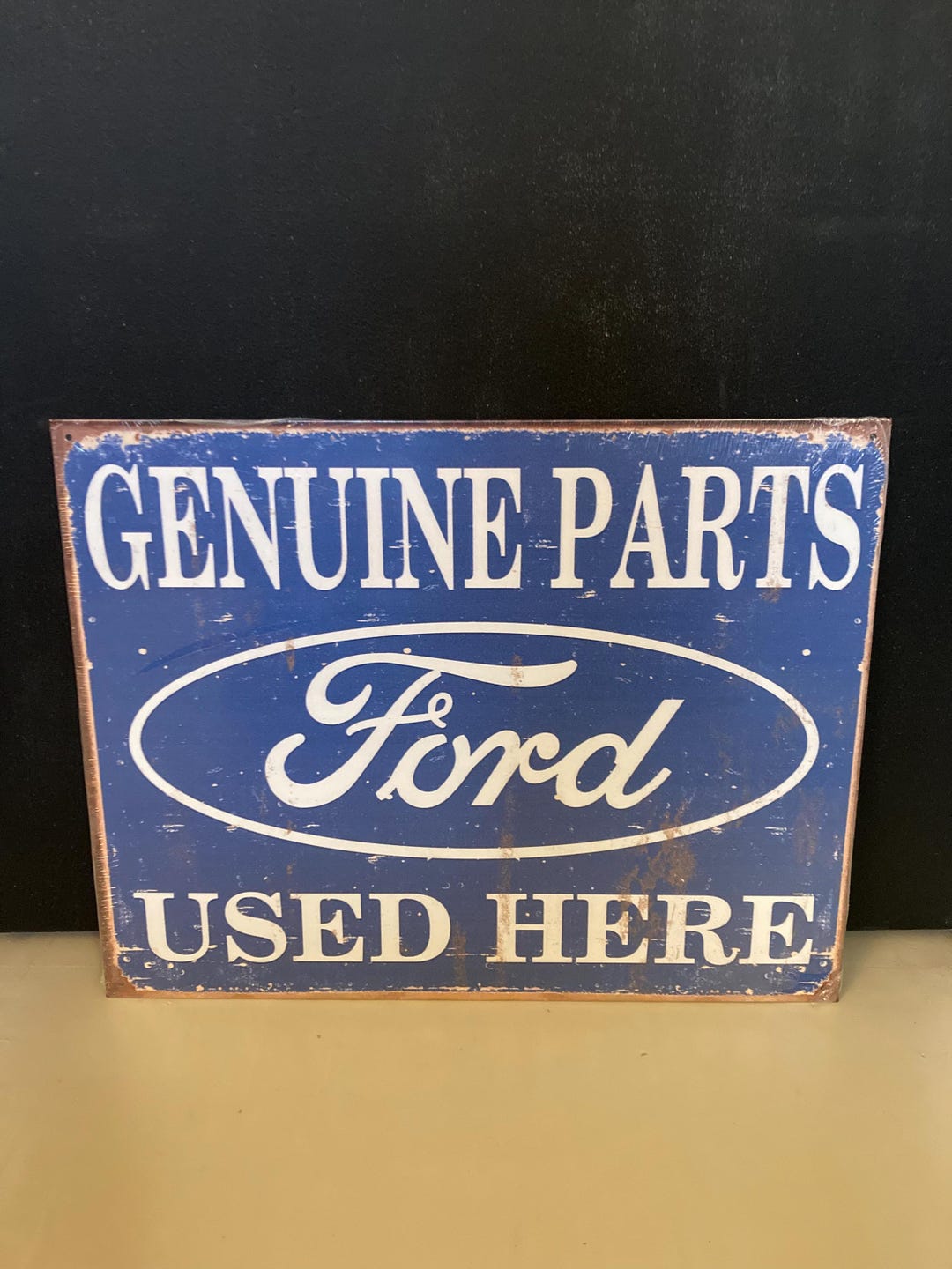 Ford Genuine Parts Used Here Vintage Reproduction Metal Sign - Etsy