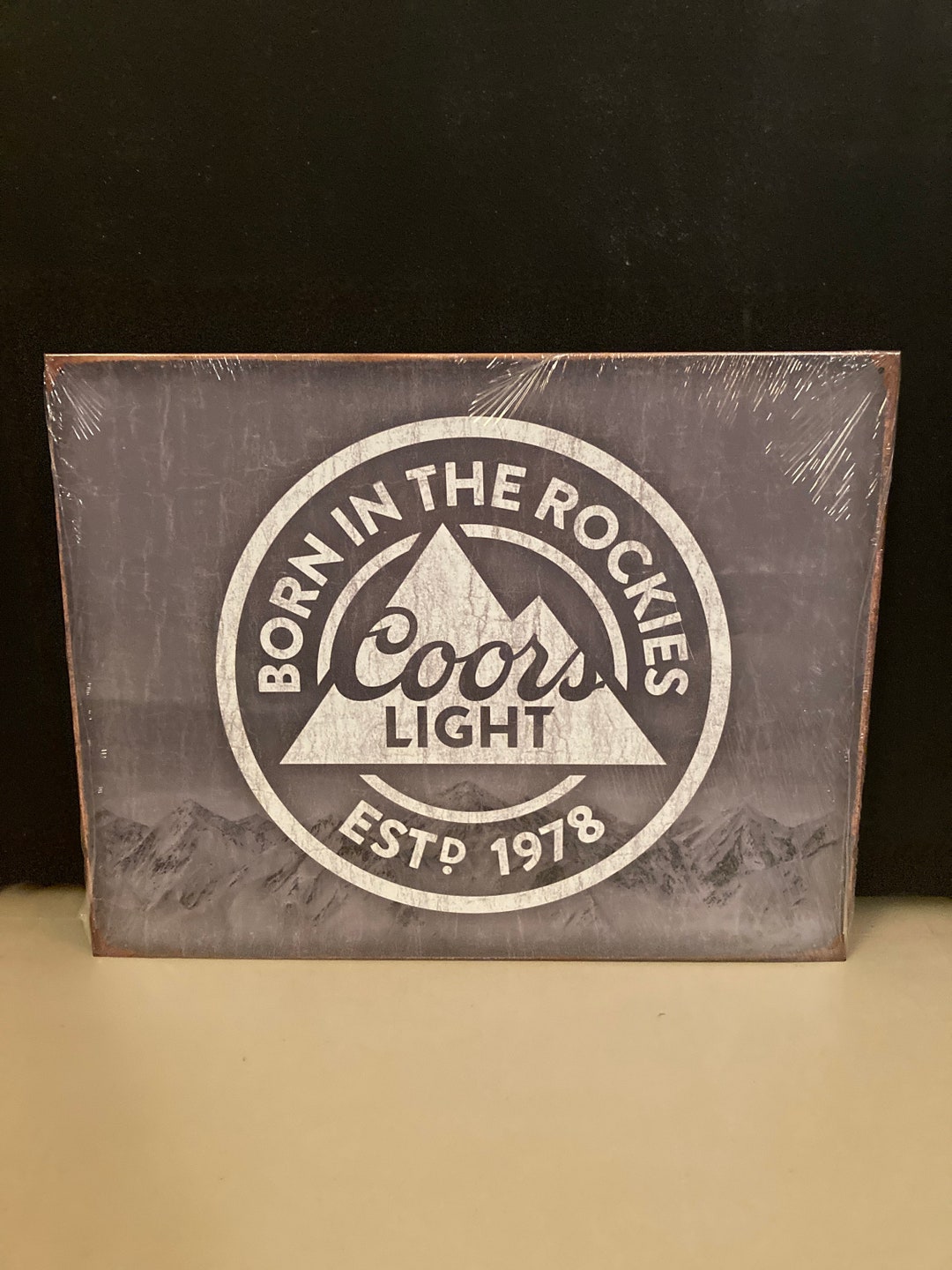 Coors Light Vintage Reproduction Metal Sign - Etsy