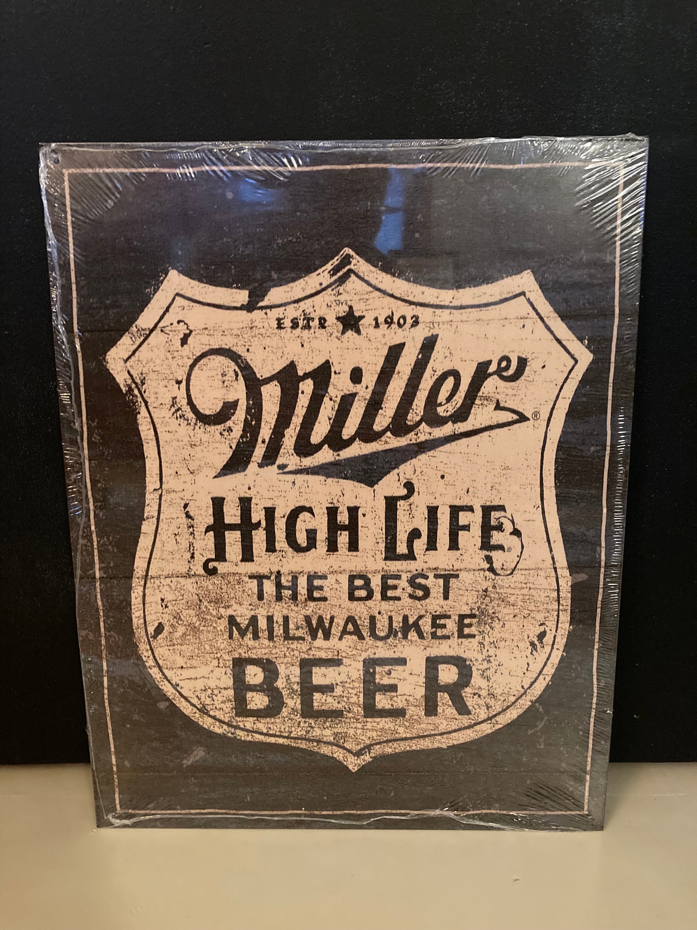 Miller High Life Vintage Reproduction Metal Signs - Etsy