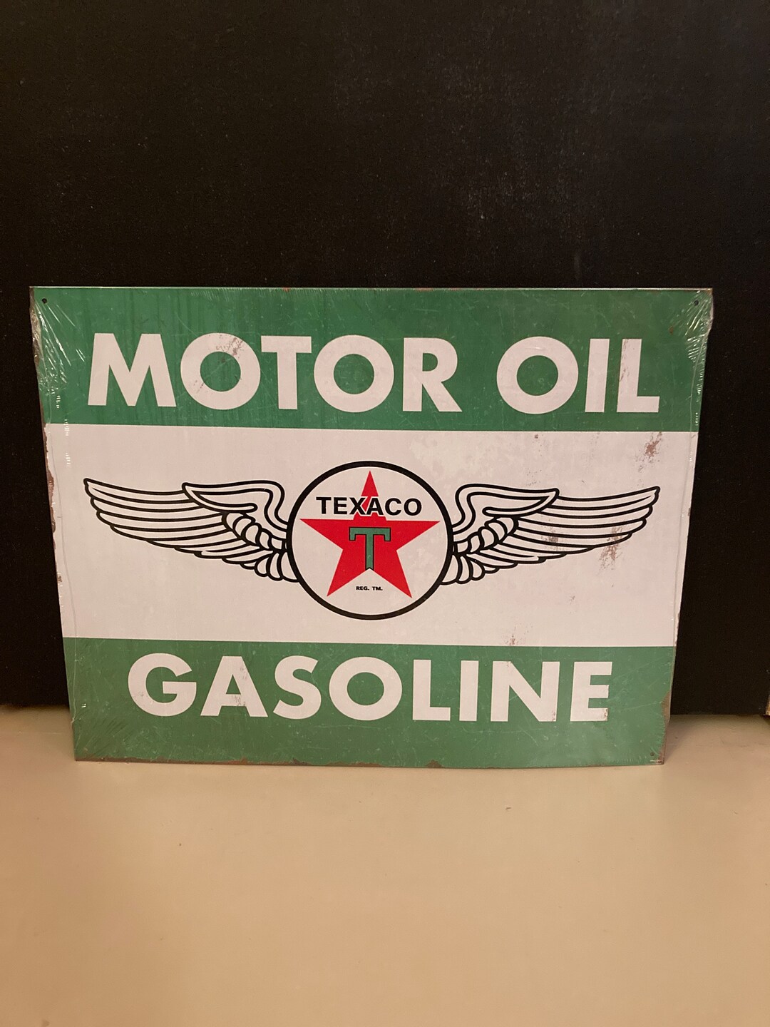 Texaco Motor Oil Gasoline Vintage Reproduction Metal Sign - Etsy