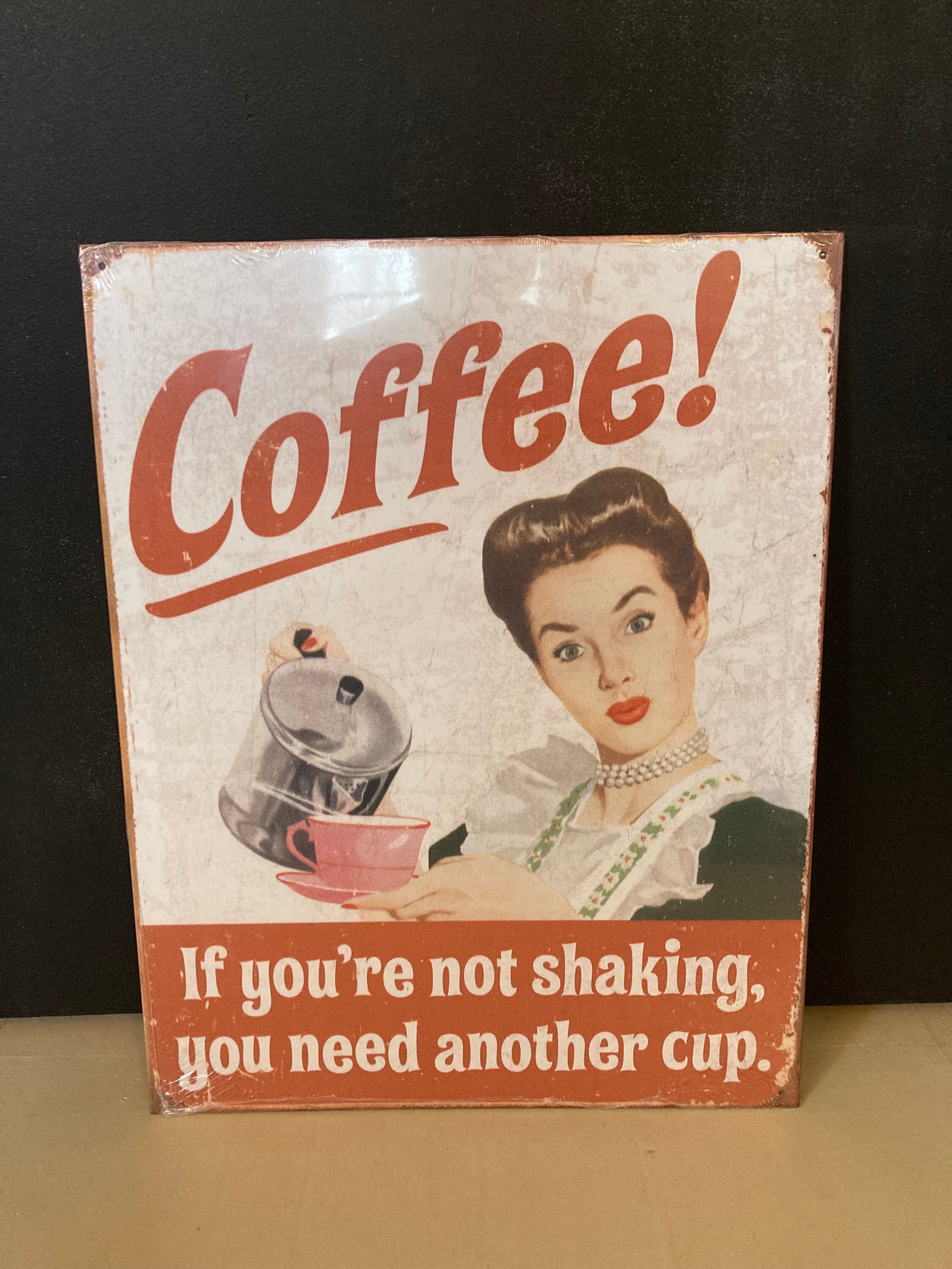Coffee Vintage Reproduction Metal Sign - Etsy