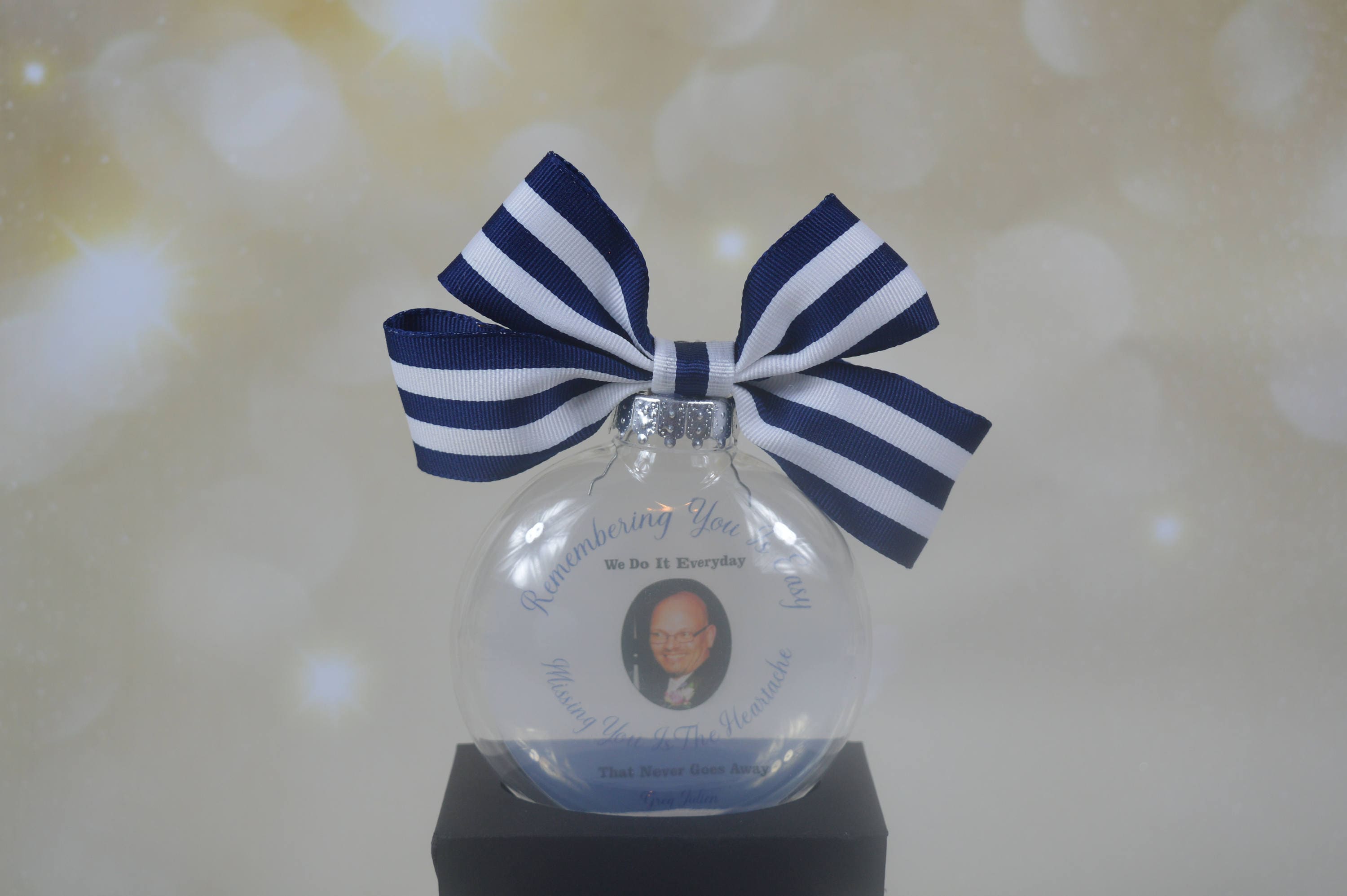 In Loving Memory Memorial Ornament Memorial Gift Keepsake | Etsy