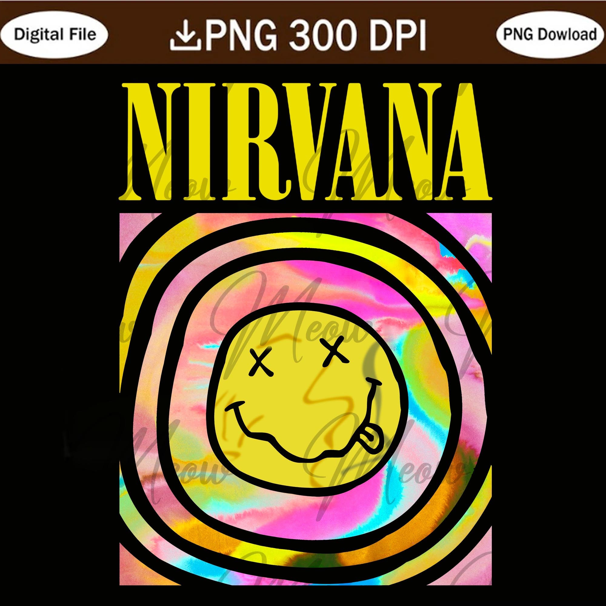 Nirvana Smiley Face Logo
