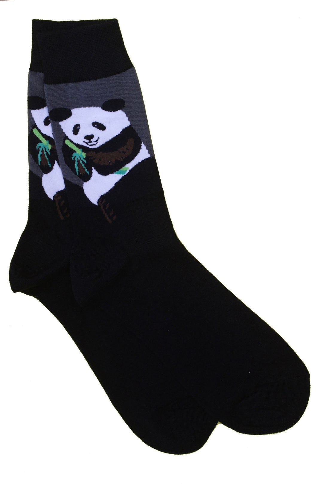 Panda Themed Mid Calf Socks Design Unisex Perfect Gift - Etsy