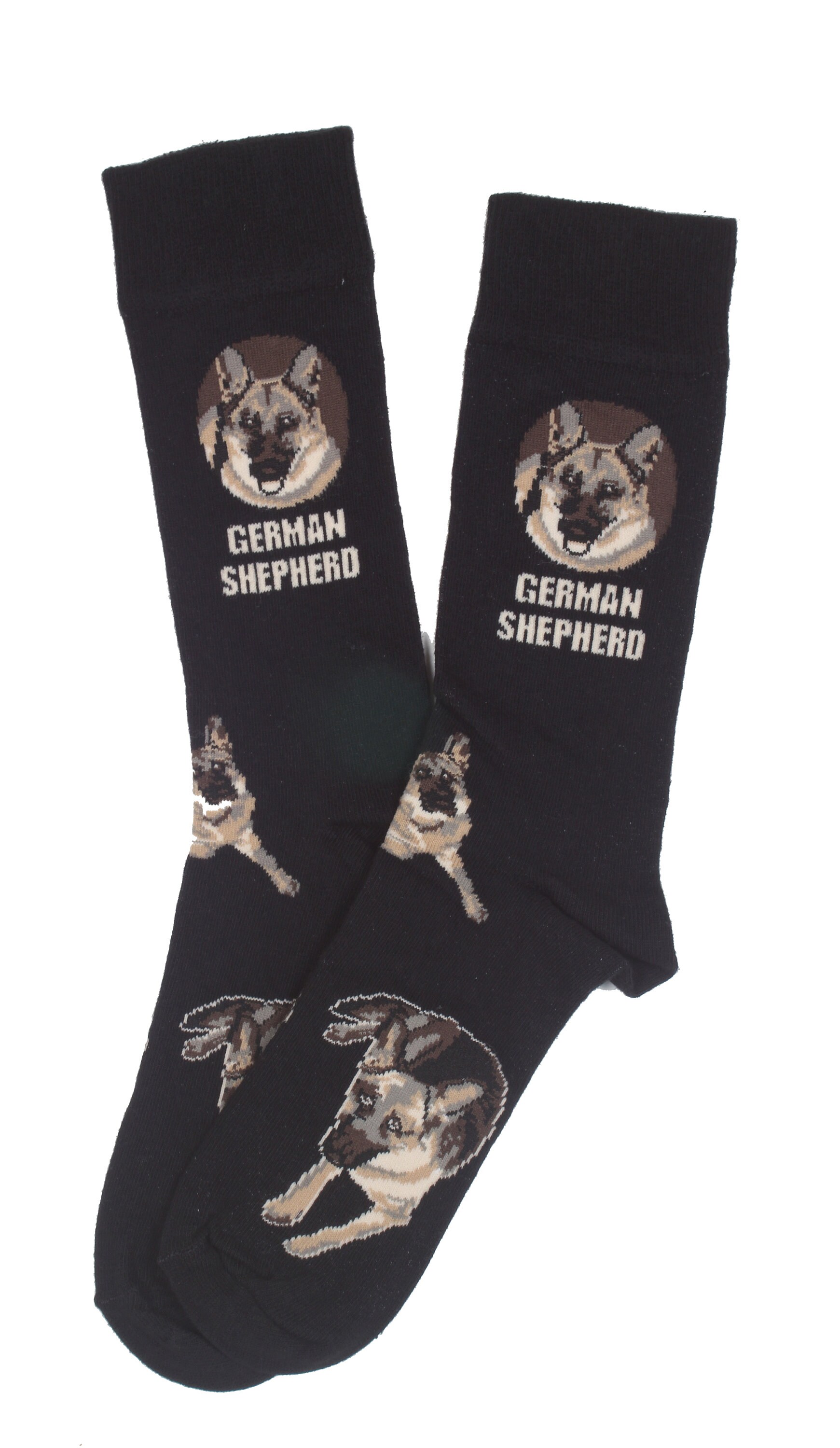 Quality Socks German Shepherd Alsatian Dog Themed Mid Calf Socks Design ...