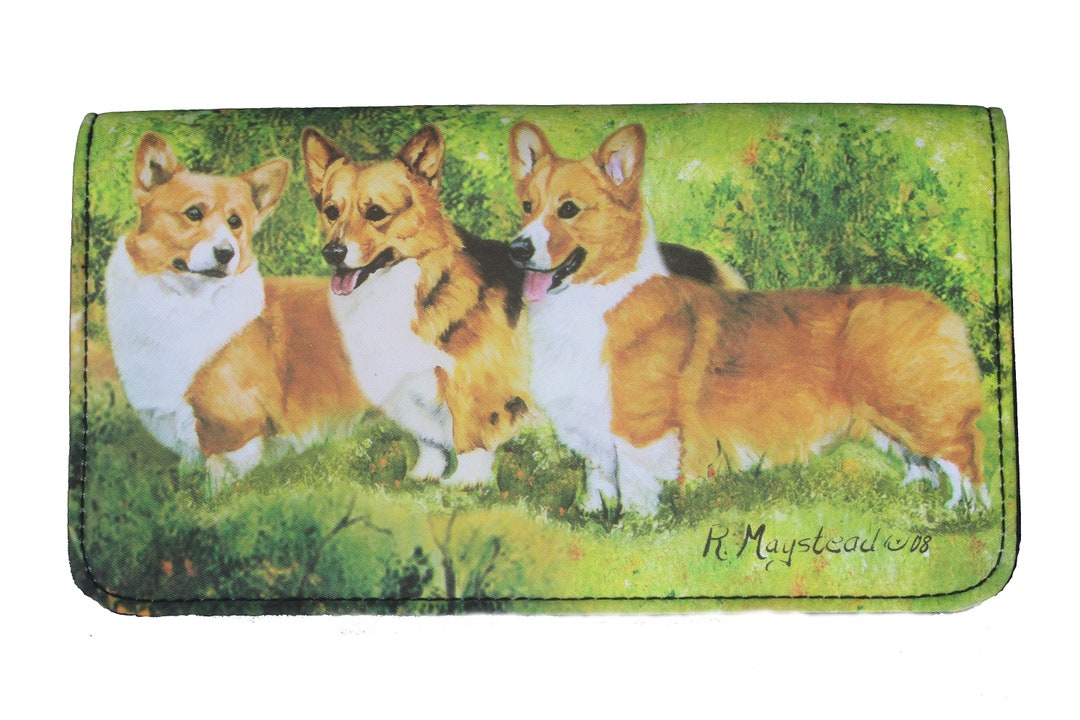 Welsh Corgi Breed of Dog Themed Ladies Wallet Design by the Well Known ...