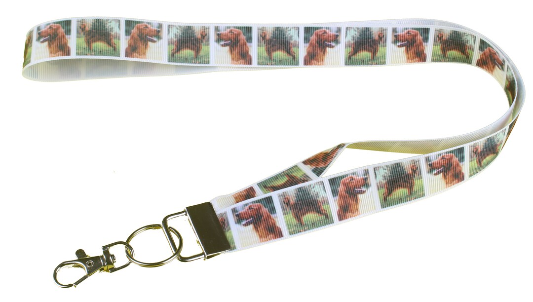 Irish Setter Breed of Dog Lanyard Key Card Holder Perfect Gift - Etsy
