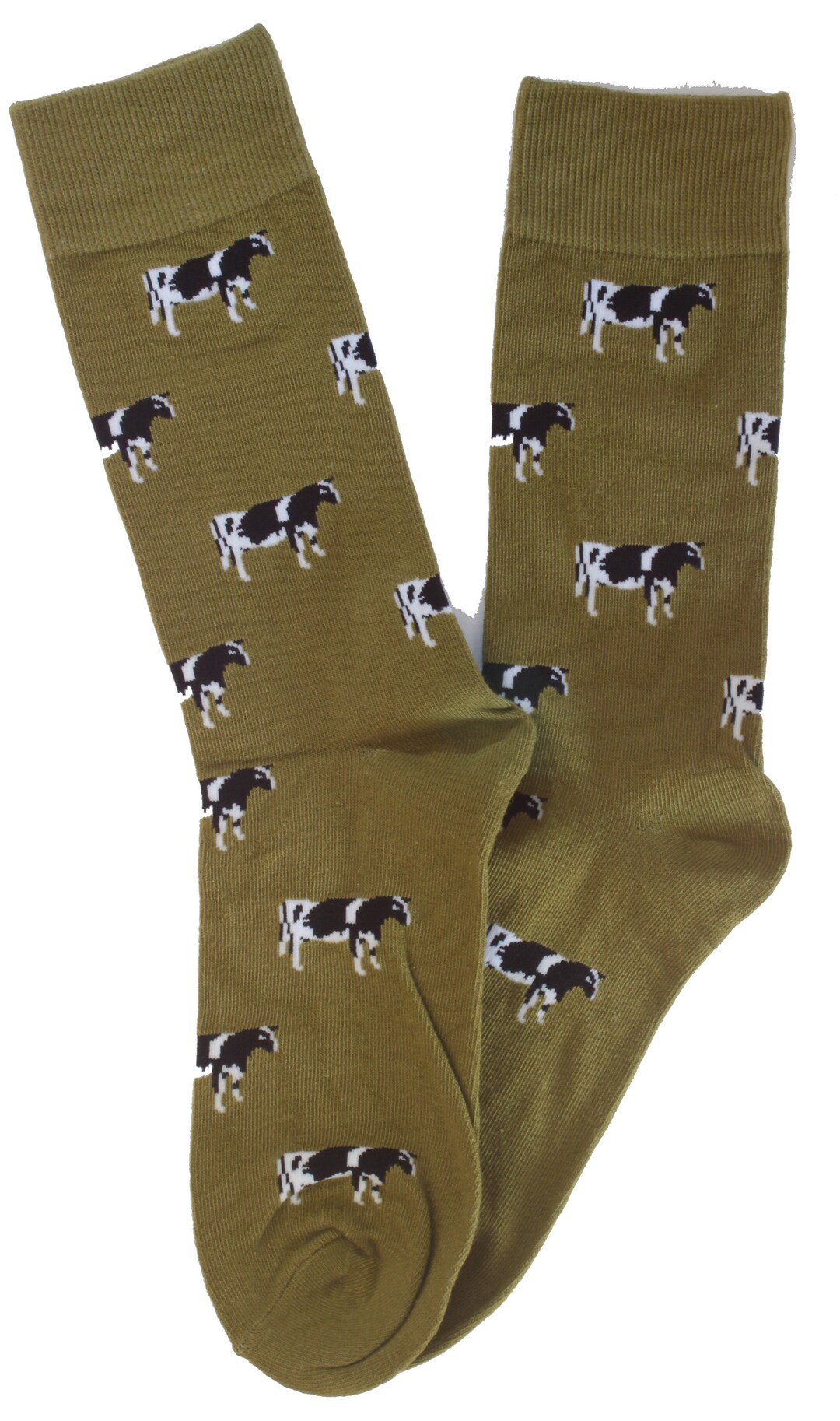 Quality Socks Cows Cattle Farm Themed Mid Calf Socks Design Unisex ...