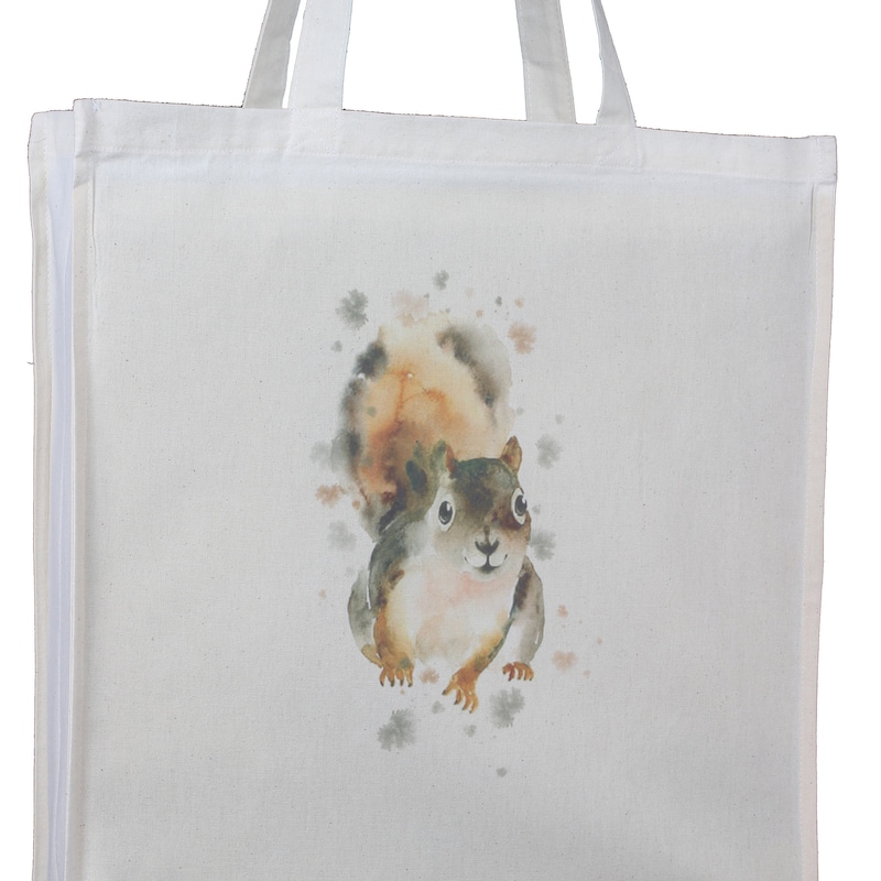 Squirrel Tote Bag - Etsy