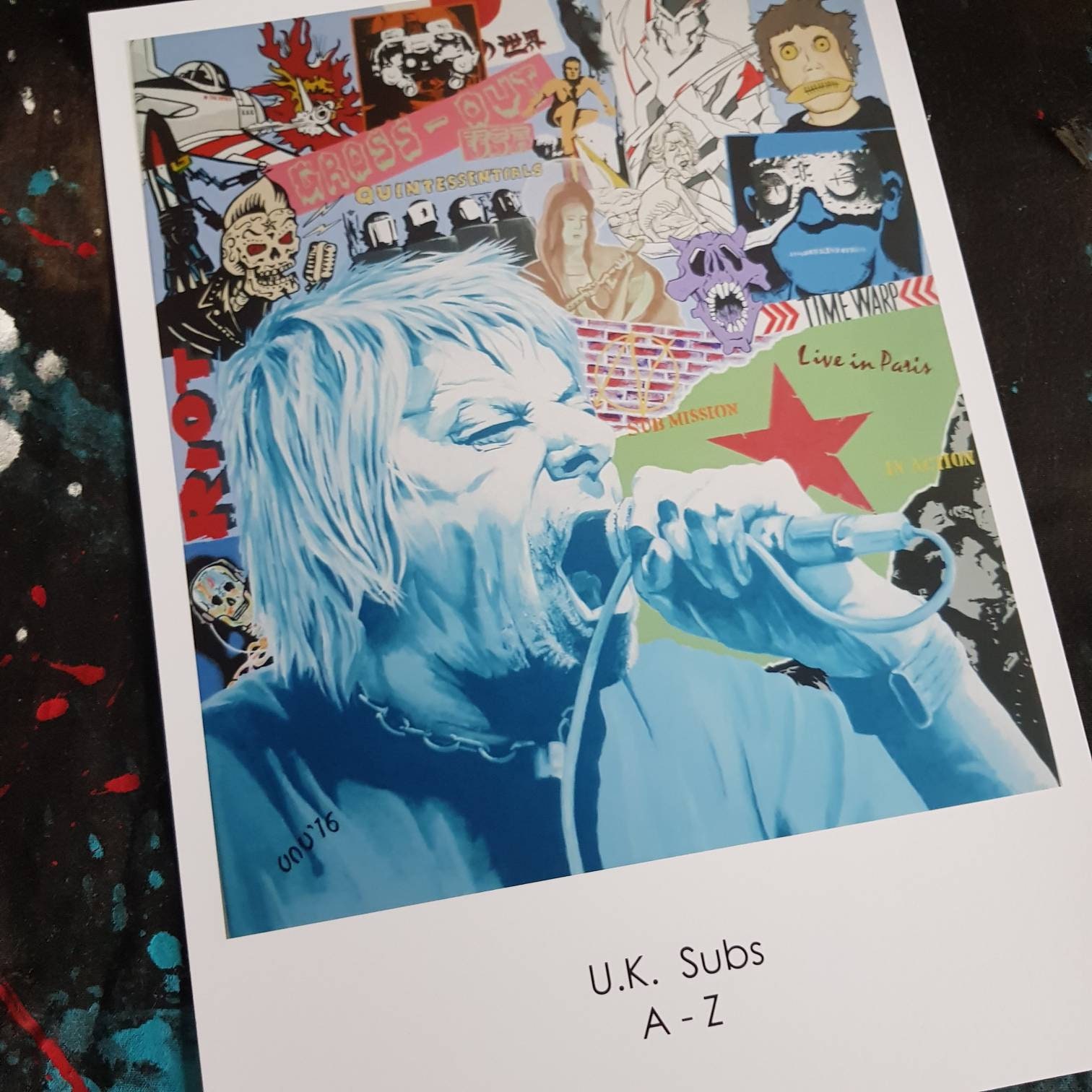 U.K. Subs Art Print - Etsy UK