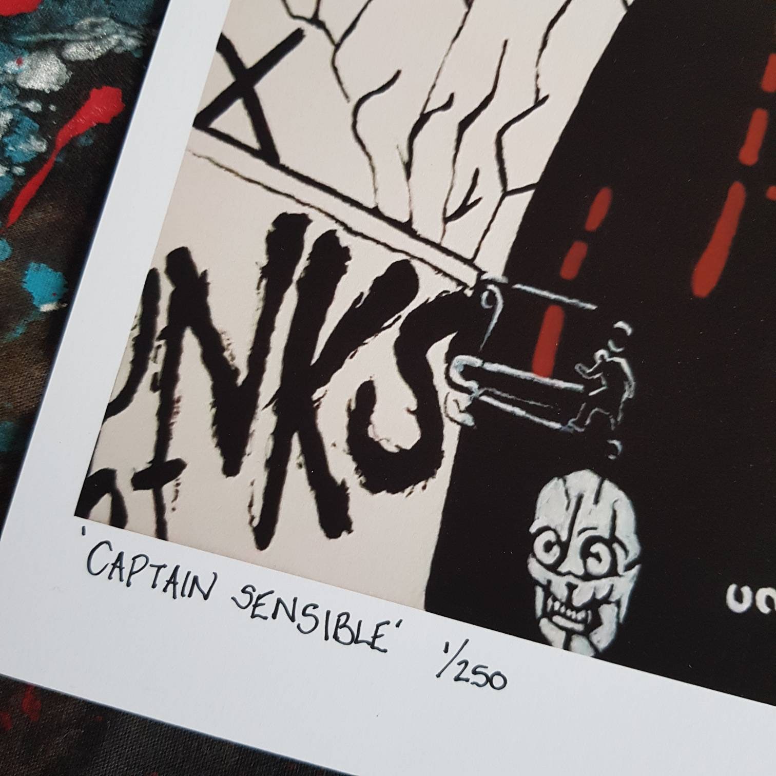 Captain Sensible Art Print - Etsy