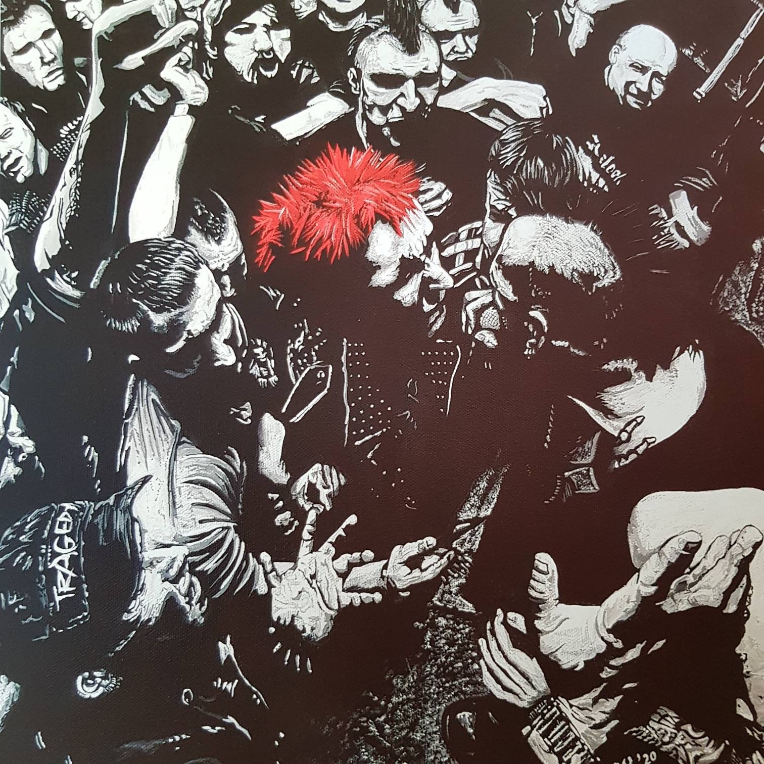 In the Pit Art Print | Etsy