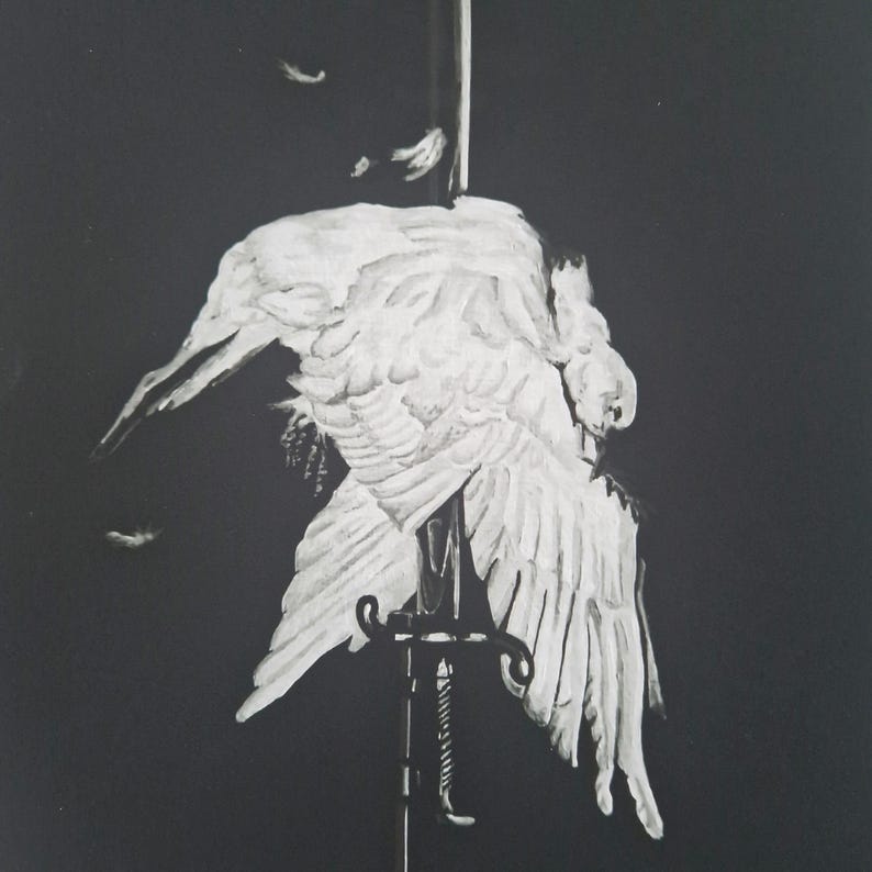 Never Again, Discharge - Art Print - Etsy