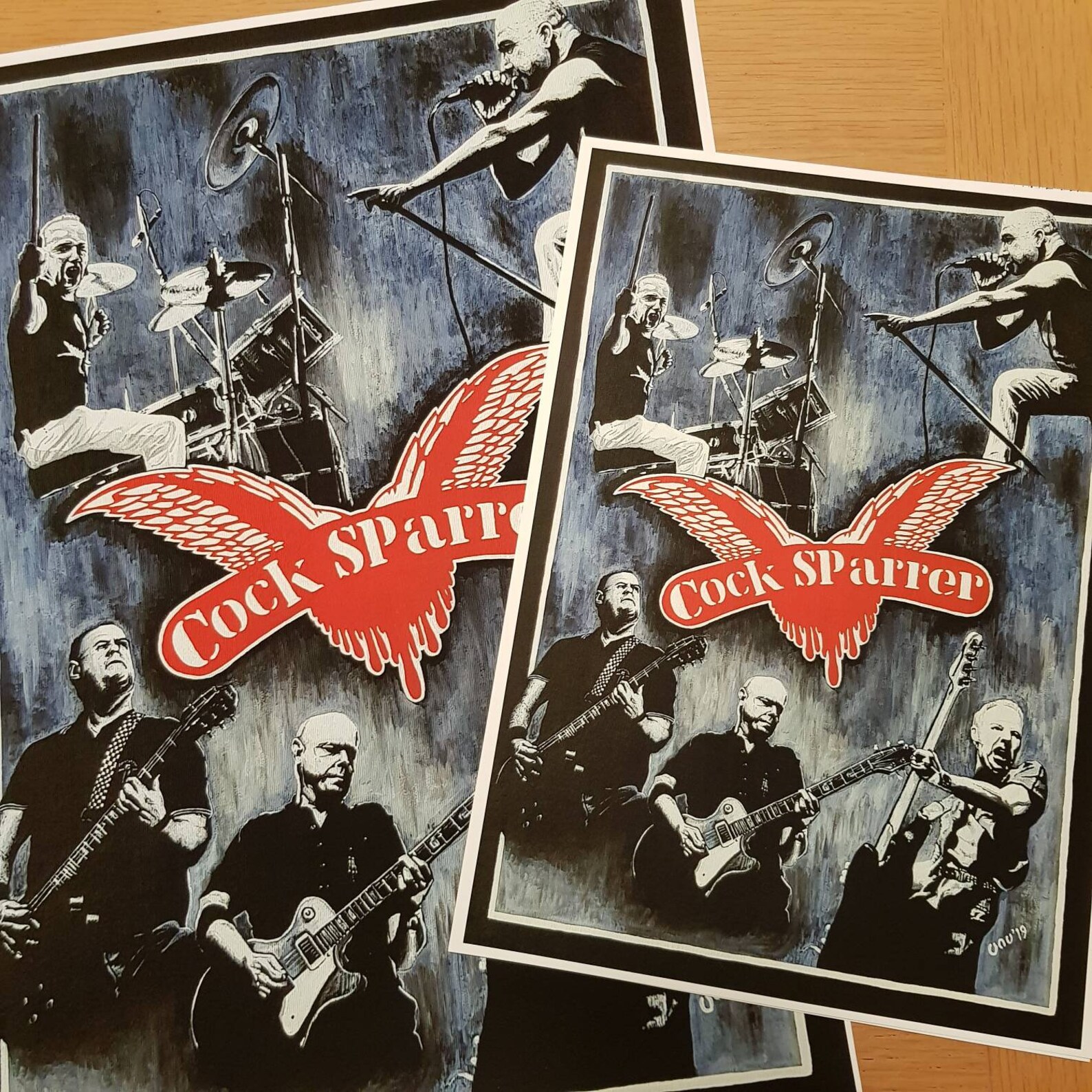 Cock Sparrer - Art Print - Etsy