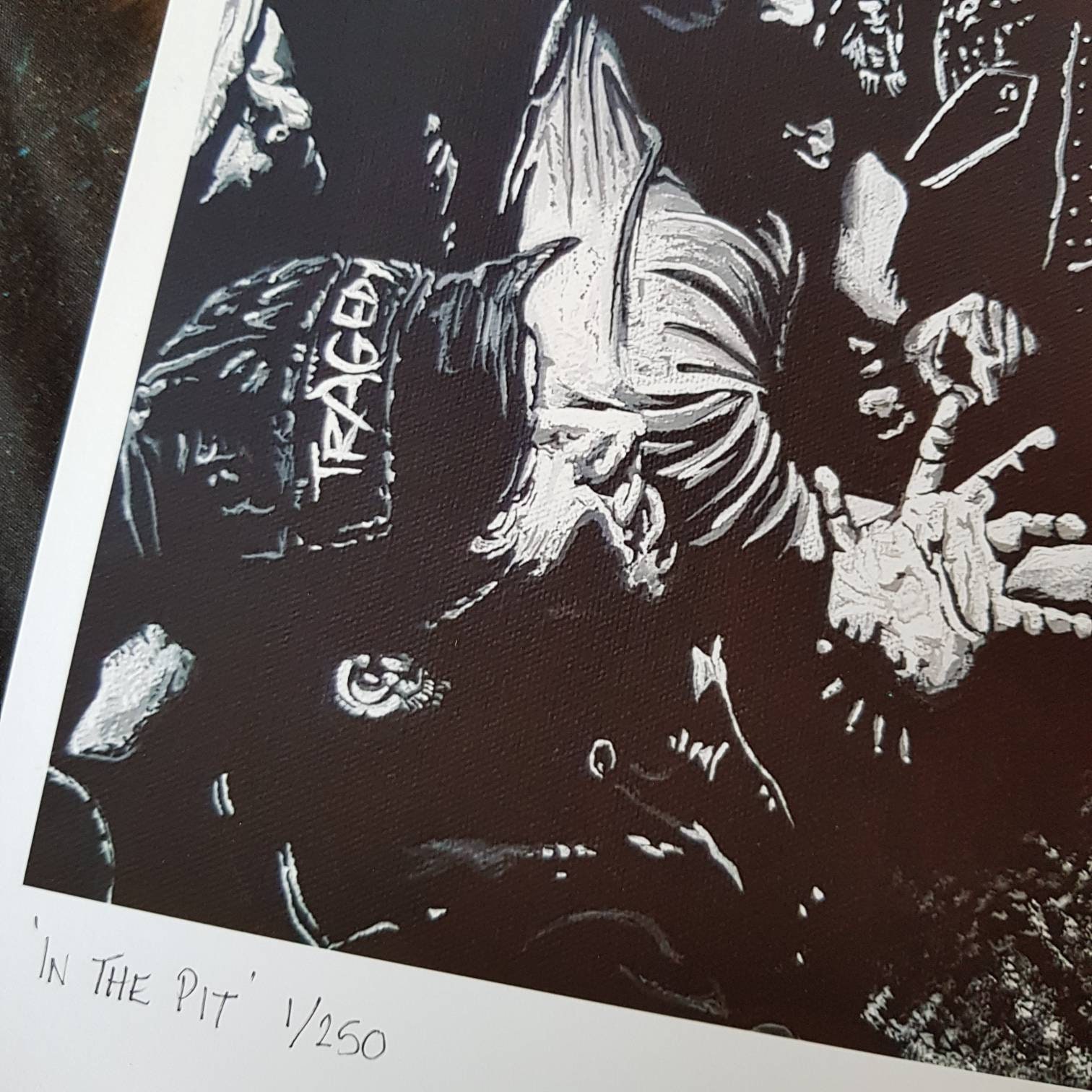 In the Pit Art Print - Etsy