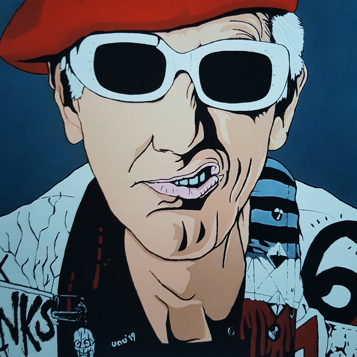 Captain Sensible Art Print - Etsy