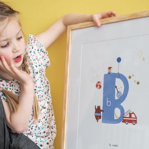 Letter E | Alphabet E Print | Personalized First Name Print | Cheeky ...
