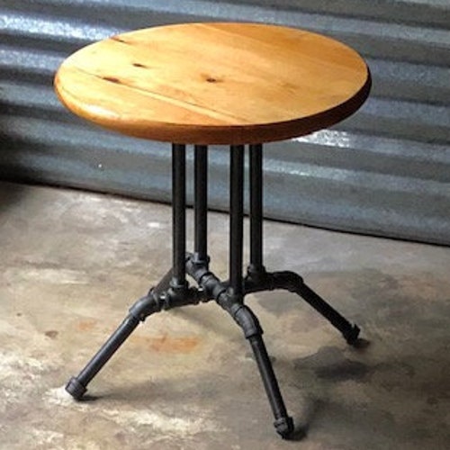 Black Pipe Table Base diy Kit 1 X 30 | Etsy