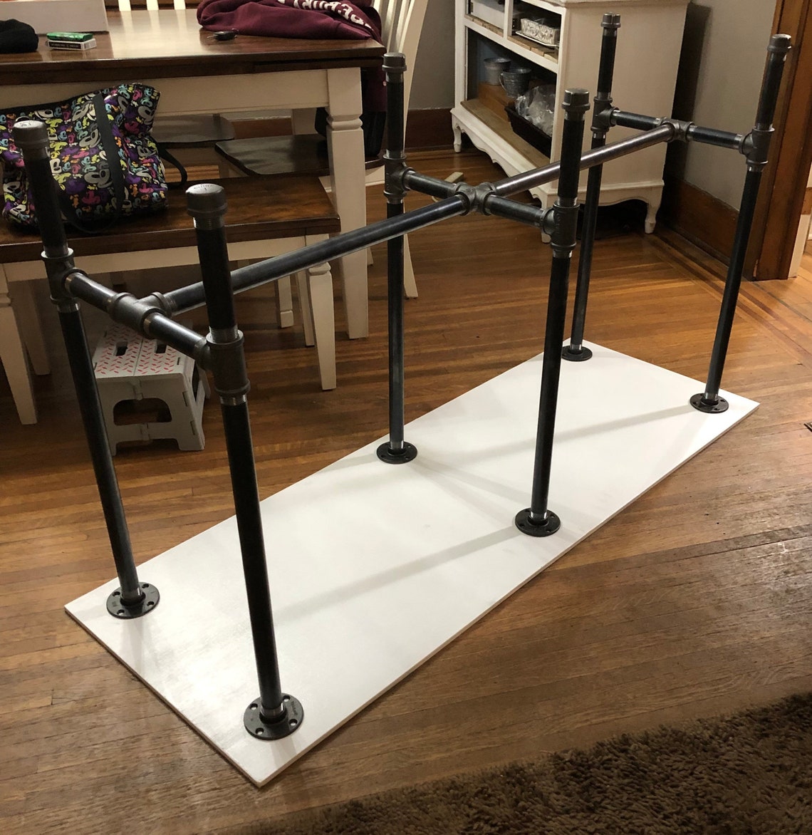 Pipe Table Base Bar Height diy Parts Kit - Etsy