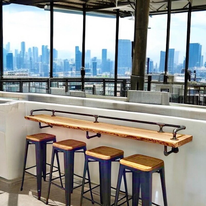 Drink Rail Table - Etsy