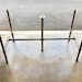 Black Pipe Table Base, diy Kit, 1 X 30 Tall Length 26, 32, 38, 44, 56 ...