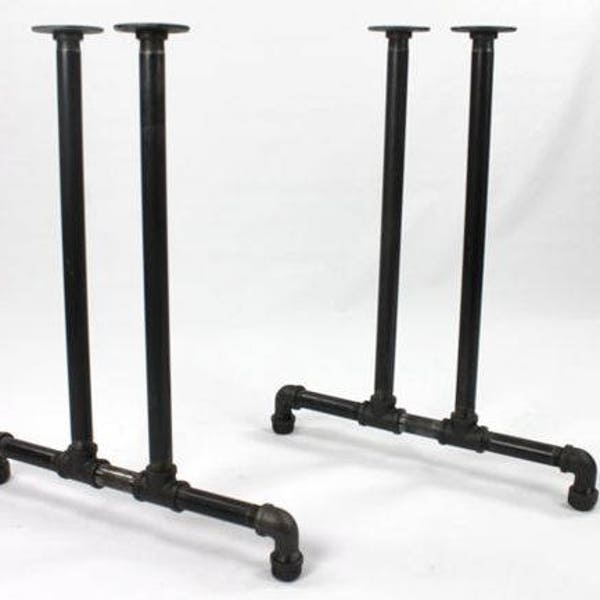 Black Iron Pipe Legs - Etsy