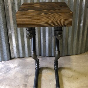 Vintage Style Industrial Pipe Table & Bar Stool (made to Order) - Etsy