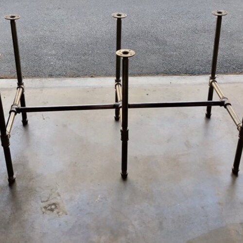 Black Pipe Table Base diy Kit 1 X 30 | Etsy