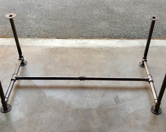 Black Pipe Table Base diy Kit 1 X 30 | Etsy