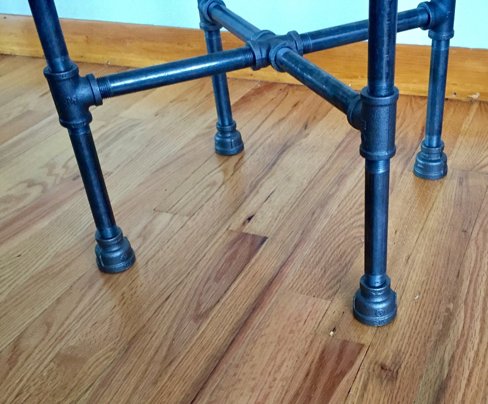 Industrial Pipe Table Base diy Parts Kit - Etsy