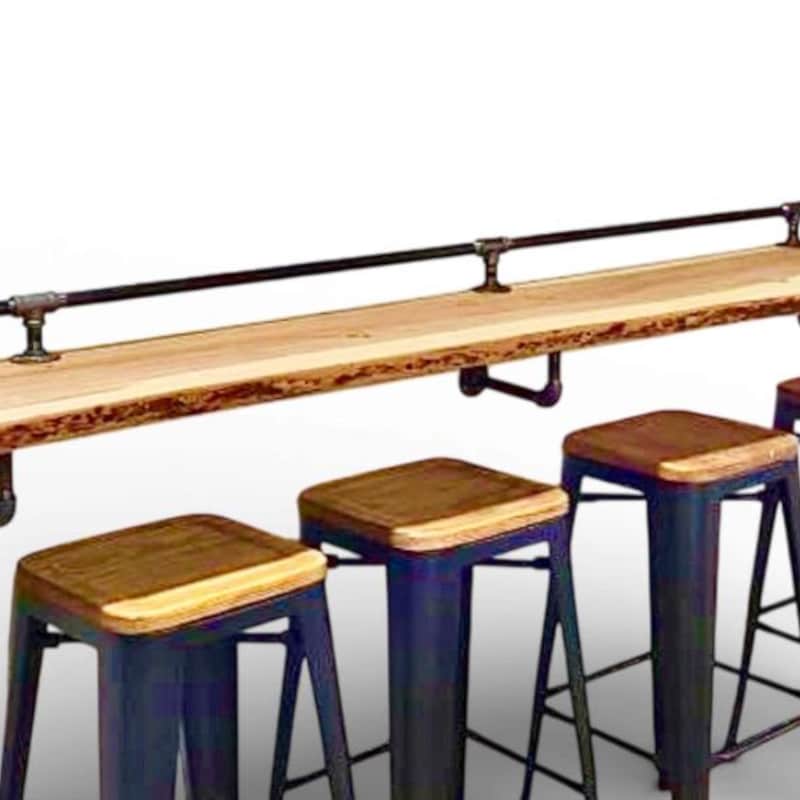 Drink Rail Table - Etsy