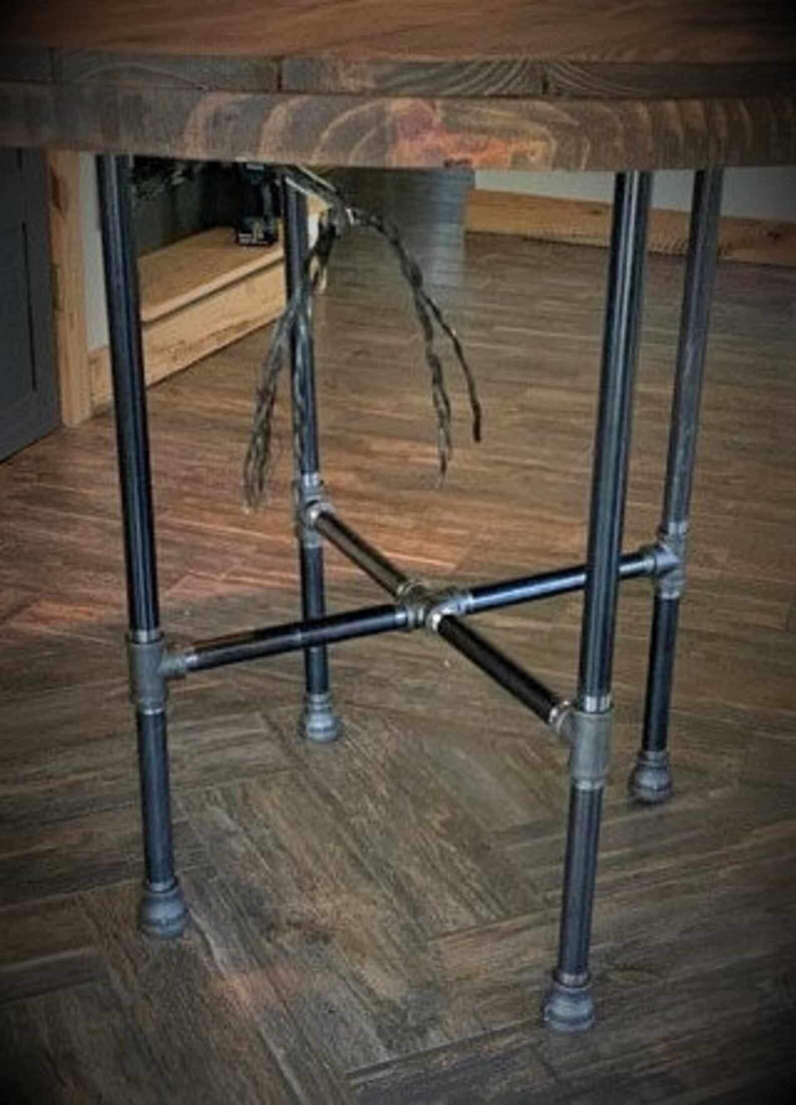 Industrial Pipe Table Base diy Parts Kit - Etsy