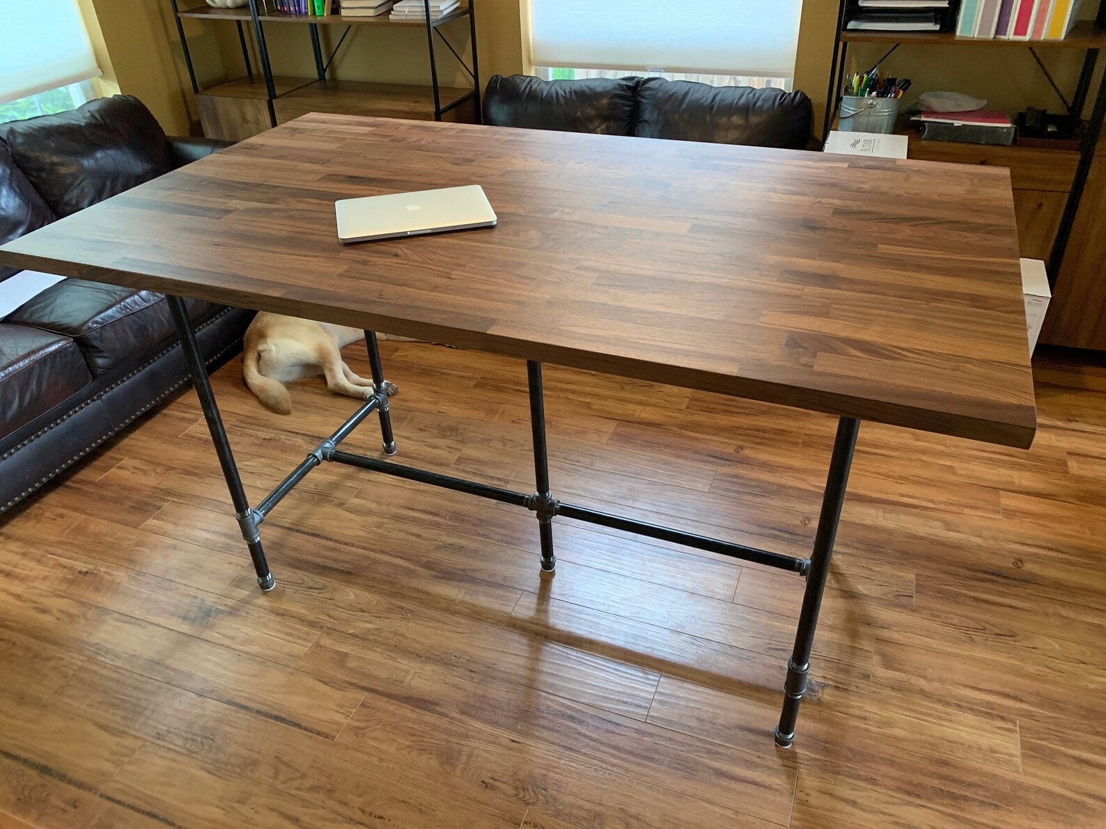 Black Pipe Table Base diy Kit 1 X 30 | Etsy