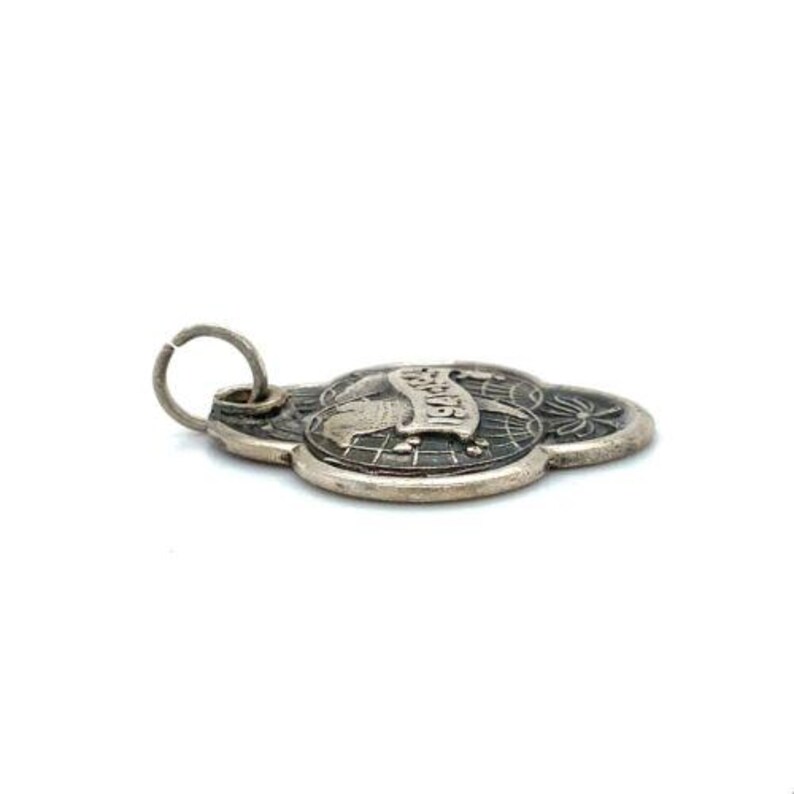 Antique Sterling Lambert Bros N.Y. St. Lukes Hospital for War Service ...
