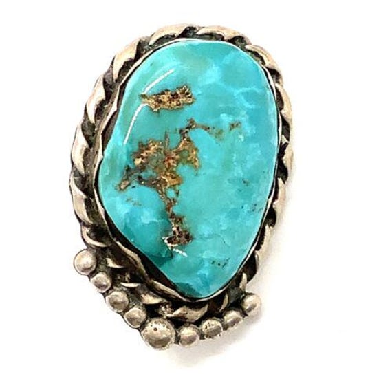 Vintage Sterling Silver Native American Navajo Natura… - Gem