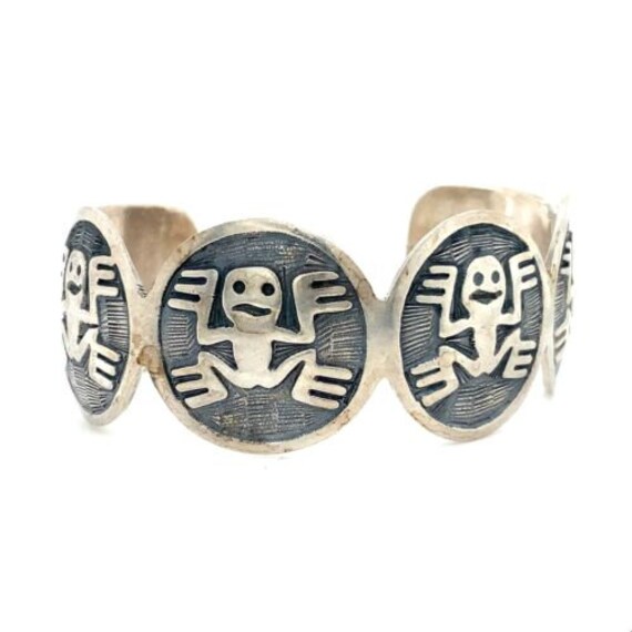 Vtg native hopi overlay - Gem