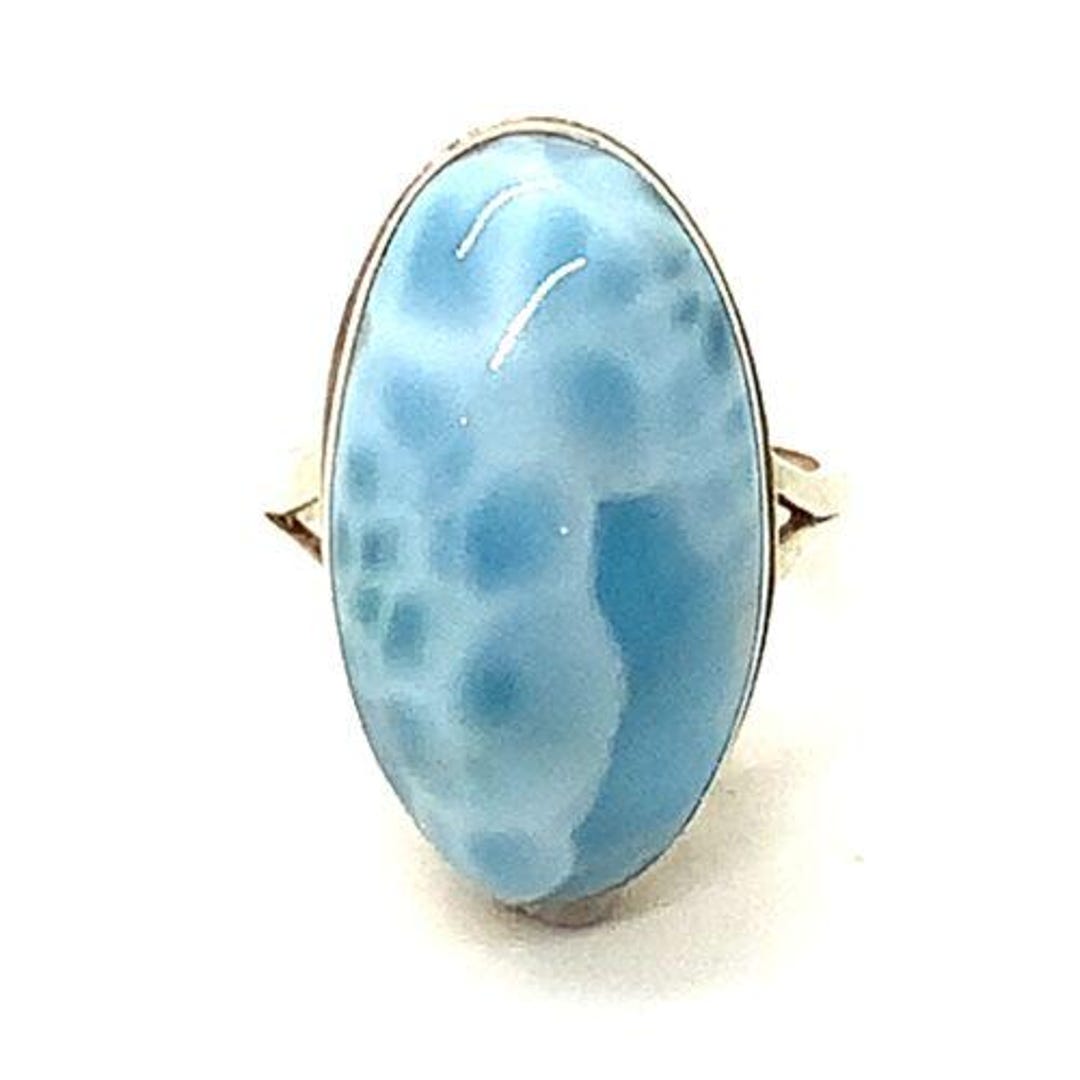 Vintage Sterling Silver 925 Exquisite Unique Sky Blue Color Stone ...