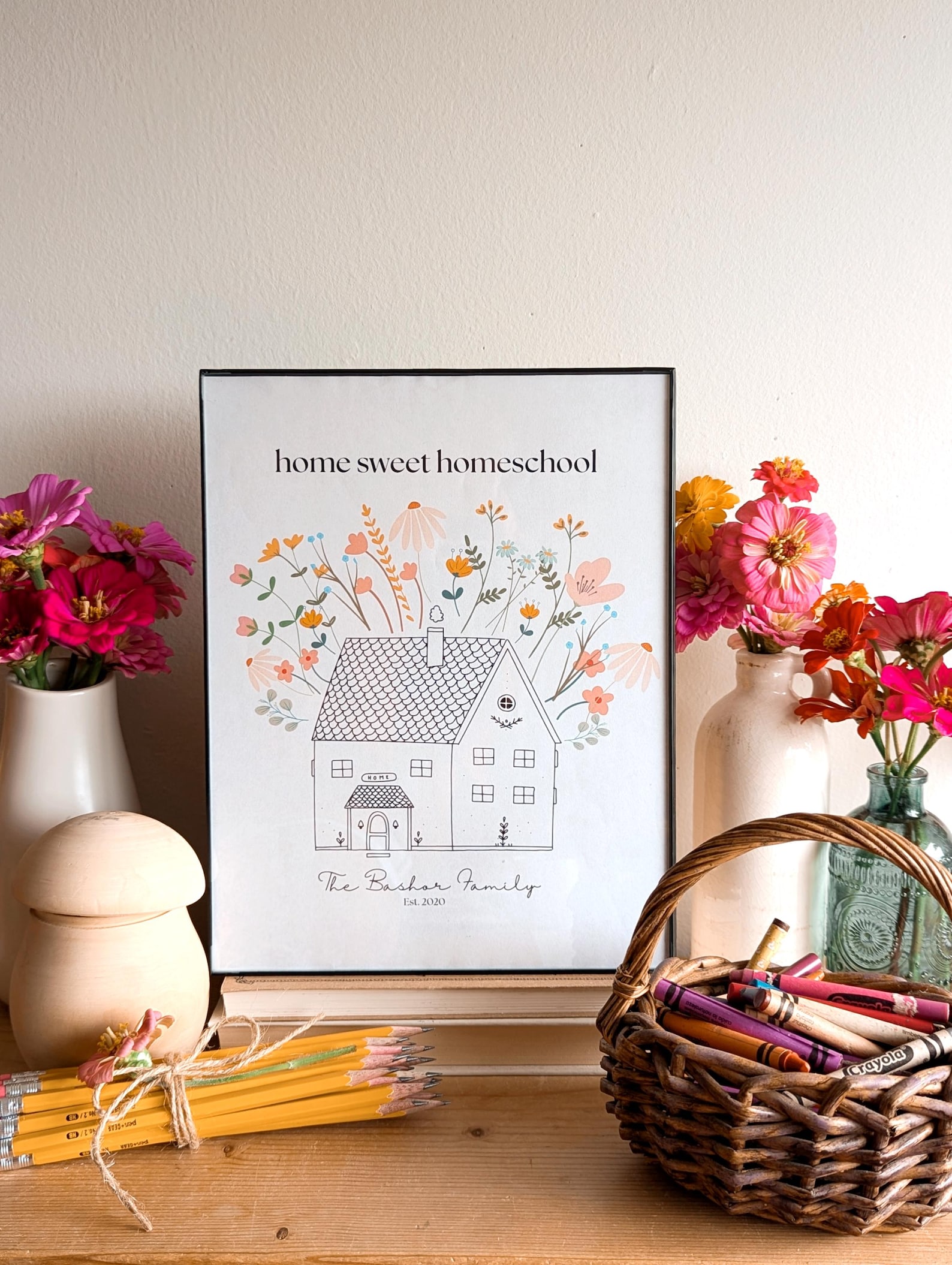 Home Sweet Homeschool Printable - Etsy