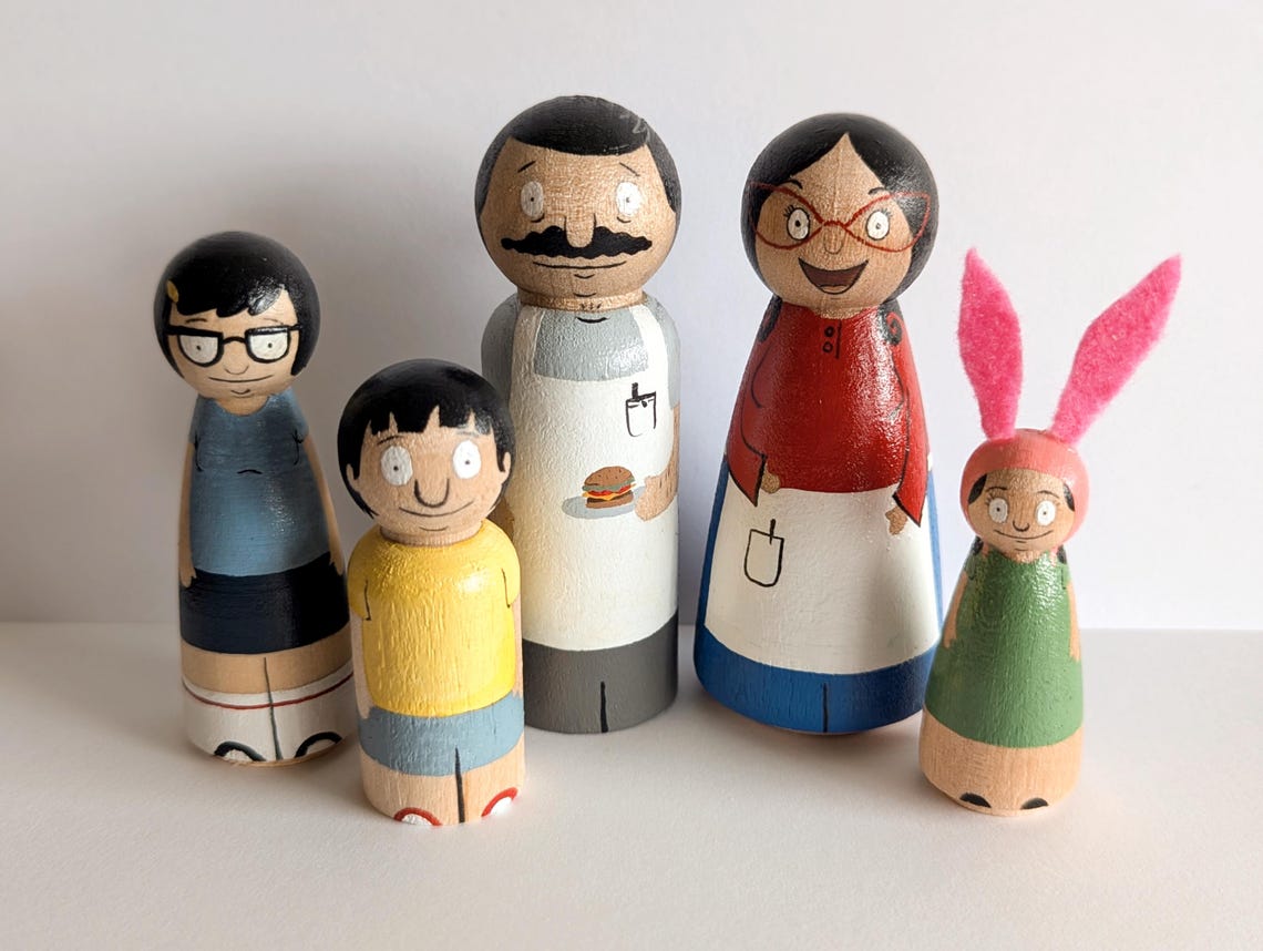 Bob's Burgers Figurines - Etsy