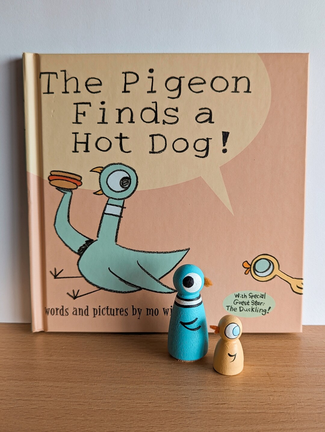 Pigeon and Duckling Wooden Dolls - Etsy