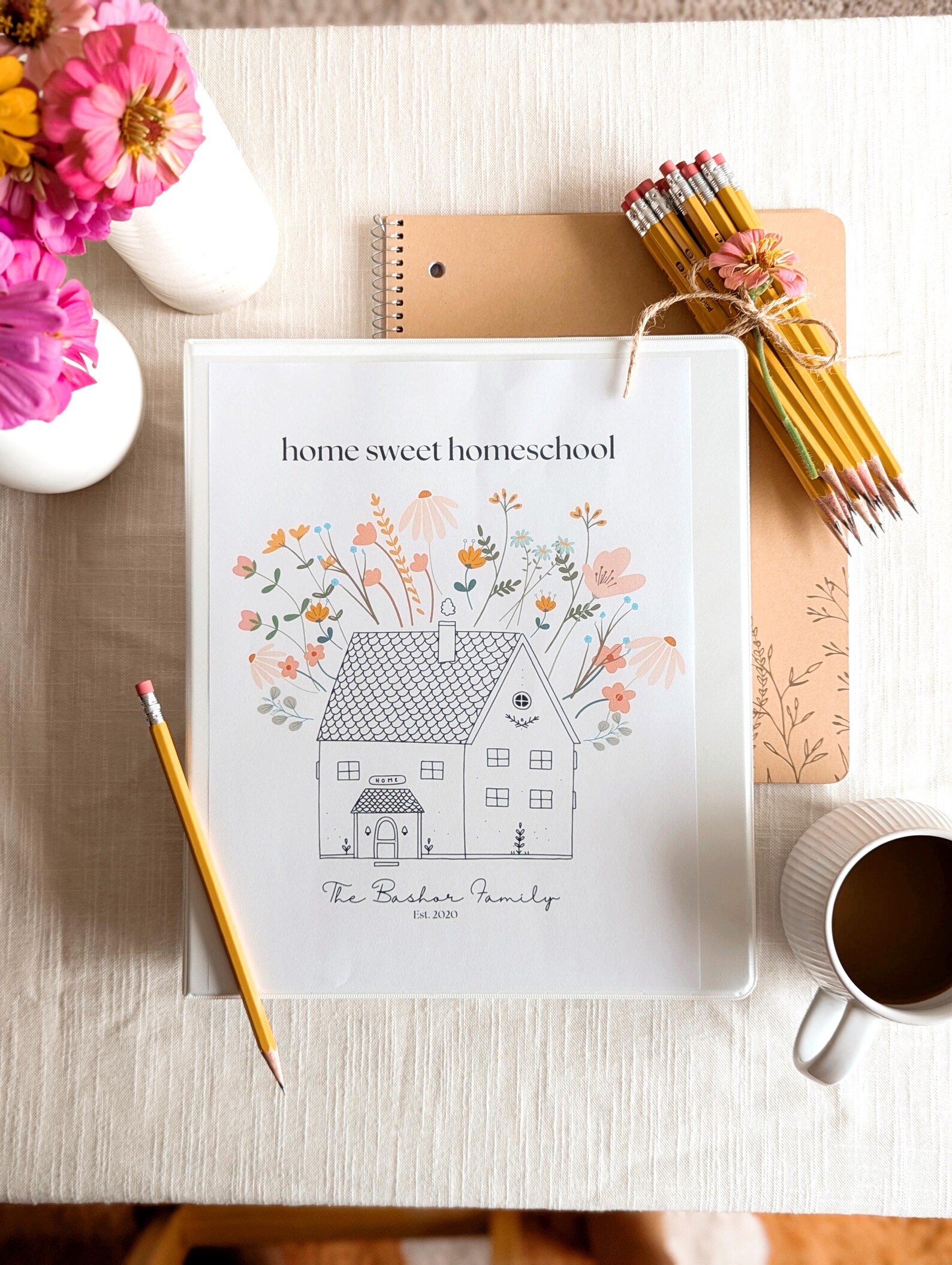 Home Sweet Homeschool Printable - Etsy